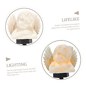 OSALADI Xmas Outdoor Decorations Christmas Decor Solar Lights for Outside Garden Lamp Waterproof Ground Pathway Lamp