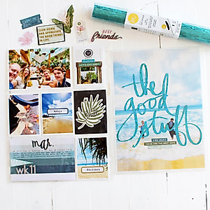 Heidi Swapp MINC Application Machine Reactive Foil by American Crafts | 12-inch x 120-inch Rose Gold Foil Roll (369975)