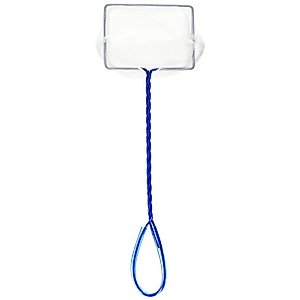 Penn-Plax Brine Shrimp Aquarium Net | 4' x 3" Sturdy Nylon Net with Covered Handle for Extra Strength