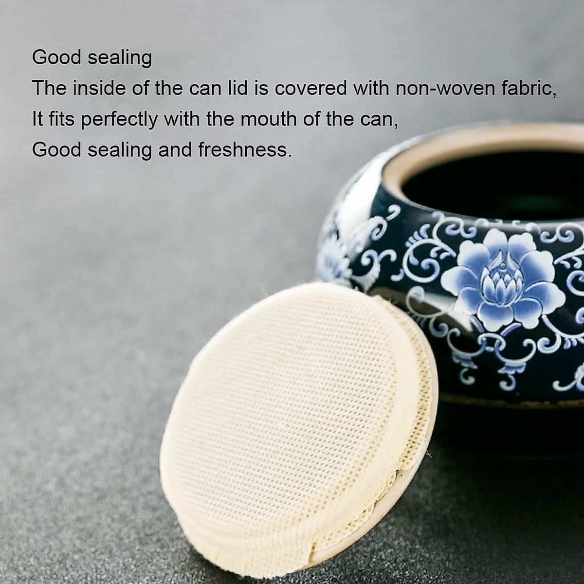 Ceramic Storage Jars, Exquisite Glaze Food Canisters for Kitchen Spice Storage,Tea Caddy Storage,Coffee Jar,Condiment Jar with Seald Lid