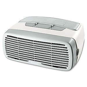 Holmes Desktop HEPA-Type Filter & Optional Ionizer, Air Purifier, Cream