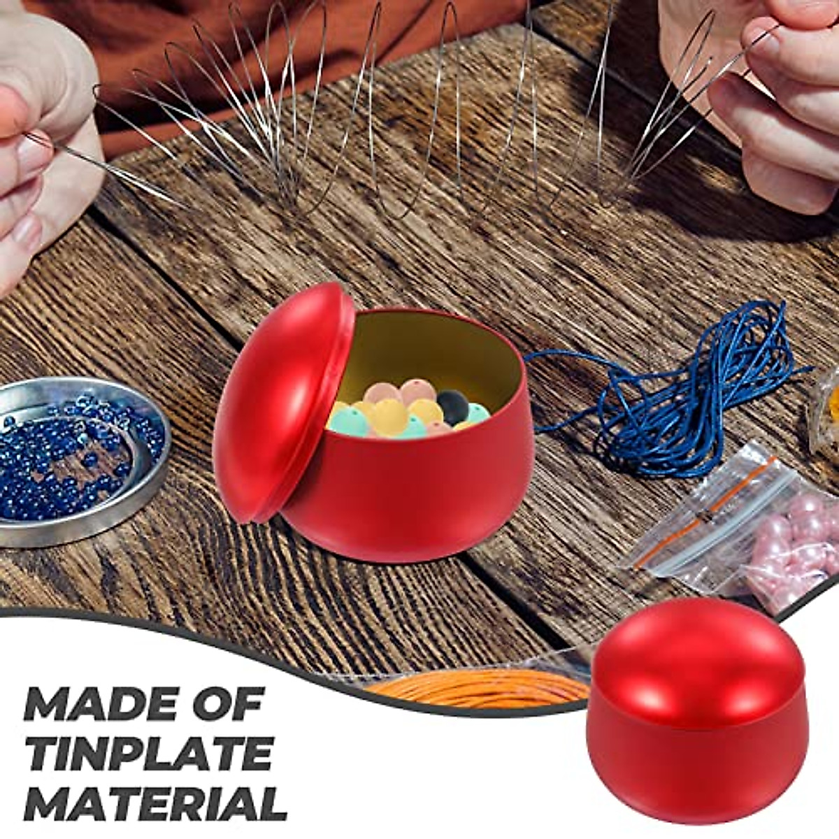 Sewroro 12pcs Candle Jar Candle Making Container Iron Candle Tins Belly Candle Tins Metal Candle Container DIY Scented Candle Tins Small Tin Cans Cream Jar Candle Making Jars Tin Jar