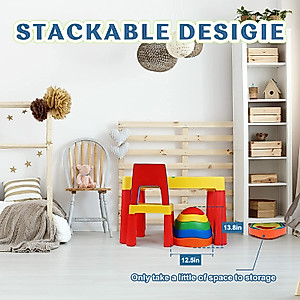 Premkid Stepping Stones for Kids, Set of 5 Pcs Balance Beam for Promote Coordination, Kids Outdoor Play Equipment, Indoor & Outdoor Toddler Sensory Toys, Obstacle Course for Kids Ages 3 Years and Up