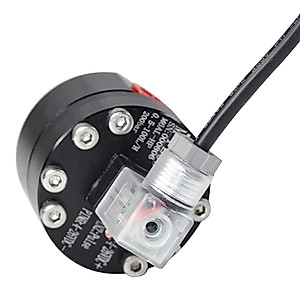 CIXIFM Micro Gear Flow Meter Petrol Liquid Flow Meter Kerosene Low Flowmeters Hydraulic Oil Diesel Fuel Flow Sensor Industrial Flow Meters Oval Gear Micro Flow Meter 0.5 ml/P 0.5~100 L/H 32Bar (M6AL)