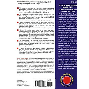 Study Strategies Made Easy: A Practical Plan for School Success (School Success Series)