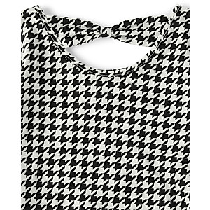 The Children's Place,and Toddler Girl Long Sleeve Fashion Shirts 4-Pack,Black | Classic RED 1 | Large Roses_Black | Rocker Plaid_Simply White,4T