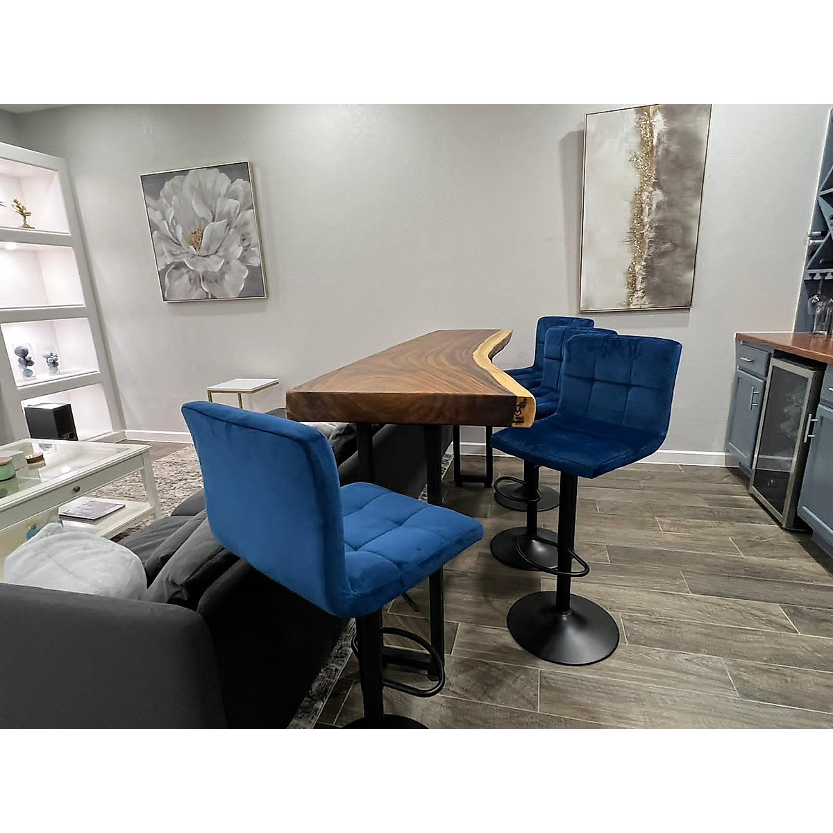 Live Edge Bench Table (95, Brown)