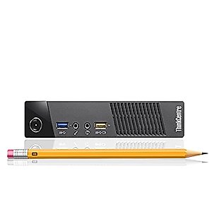 Lenovo ThinkCentre M93P Tiny Form Factor Business Desktop Computer, Intel Dual-Core i7-4765T up to 3.0 G,8GB,128GB SSD,WiFi,USB 3.0,VGA,Win10Pro , Support-English/Spanish (Renewed)