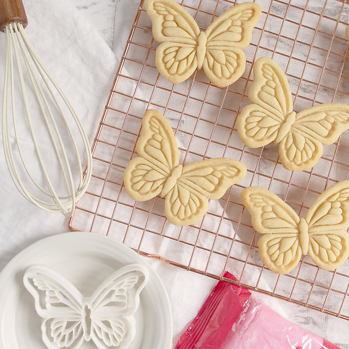 Monarch Butterfly cookie cutter, 1 piece - Bakerlogy