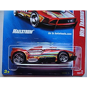 Hot Wheels Web Trading Cars 18/24, Burnt Orange Maelstrom 94/196