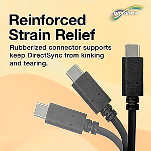 BoxWave Cable Compatible with GoPro Hero 7 Black (Cable by BoxWave) - DirectSync - USB 3.0 A to USB 3.1 Type C, USB C Charge and Sync Cable for GoPro Hero 7 Black - 6ft - Black