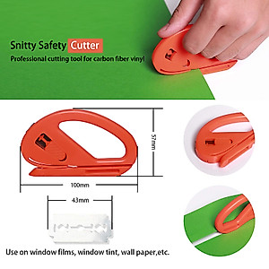 Wallpaper Smoothing Tool Kit, Multi-Function 15 Pcs Smoother Tools Set for Contact Paper Peel and Stick Wallpaper Car Wrap Vinyl Window Tint Glass Film Wallpaper Glue Adhesive Brush Tray Roller Knife