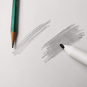 6 PCS Blending Stumps and Tortillions, Sketch Drawing Tools, Paper Art Blenders for Student Sketch Drawing