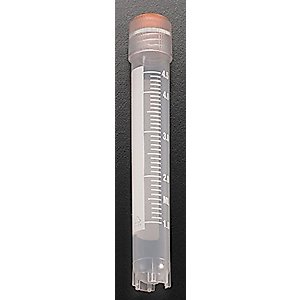 Simport T310-5A Cryovial 5ml, Silicone Washer Seal- External Threads, Sterile (Packof 100)