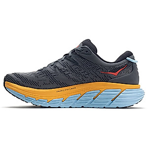 HOKA Men's Running Shoes, Castlerock Anthracite, 9