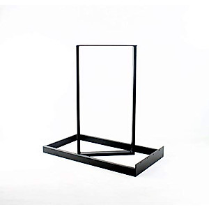 Powdercoated Tube Steel Bar Legs Set of Two-Choose Your Height and Width