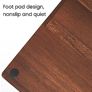 Wooden Coffee Filter Tamper, Holder Wooden Tamper Mat Stand, Portafilter Tamper Station Wooden Base