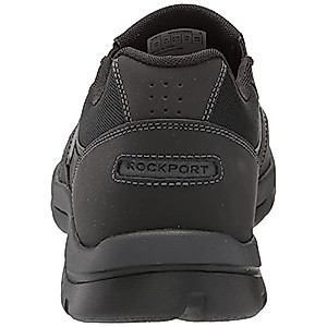 Rockport Men's Get Your Kicks Slip-On Black Loafer 9.5 W (EE)-9.5 W