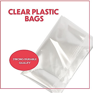 Upper Midland Products [5PK Large Red Baskets For Gifts Empty To Fill| Bulk Gift Basket Kit- 10x12” Big Red Basket | 5 Cellophane Bags | 5 Pack Red Pull Bows