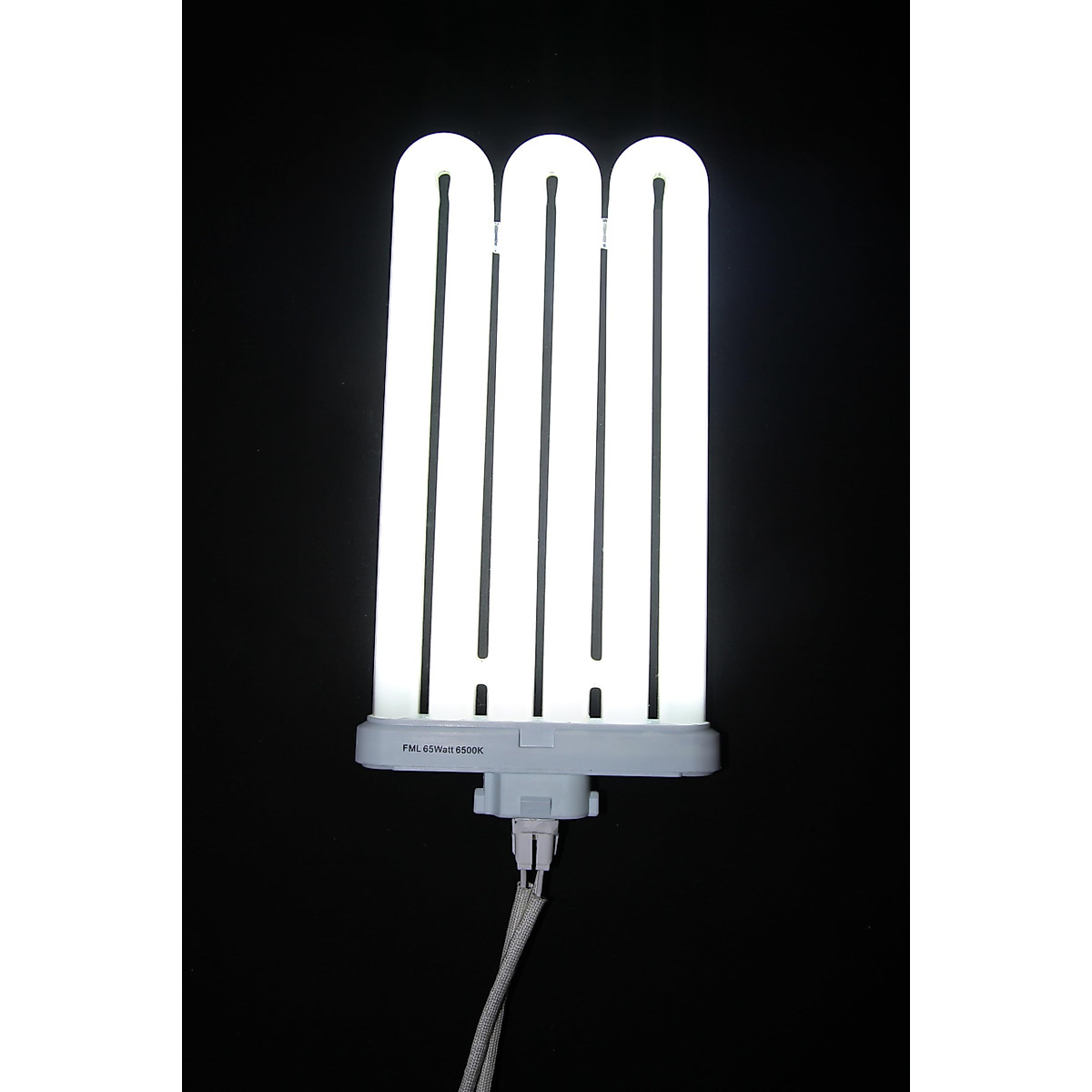 65Watt FML65/6500K Daylight Triple Tube Fluorescent Light Bulb, 4-Pin GX10Q-8 Base, Replacement Lamp for Feit BPFML65/65, 9.5'' MOL