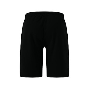 Burband 2021 Men Short Set 2 Piece Outfits Muscle Slim Fit Henley Shirt and Shorts Pants Sweatsuit Summer Tracksuits Black BY-20210609 Large