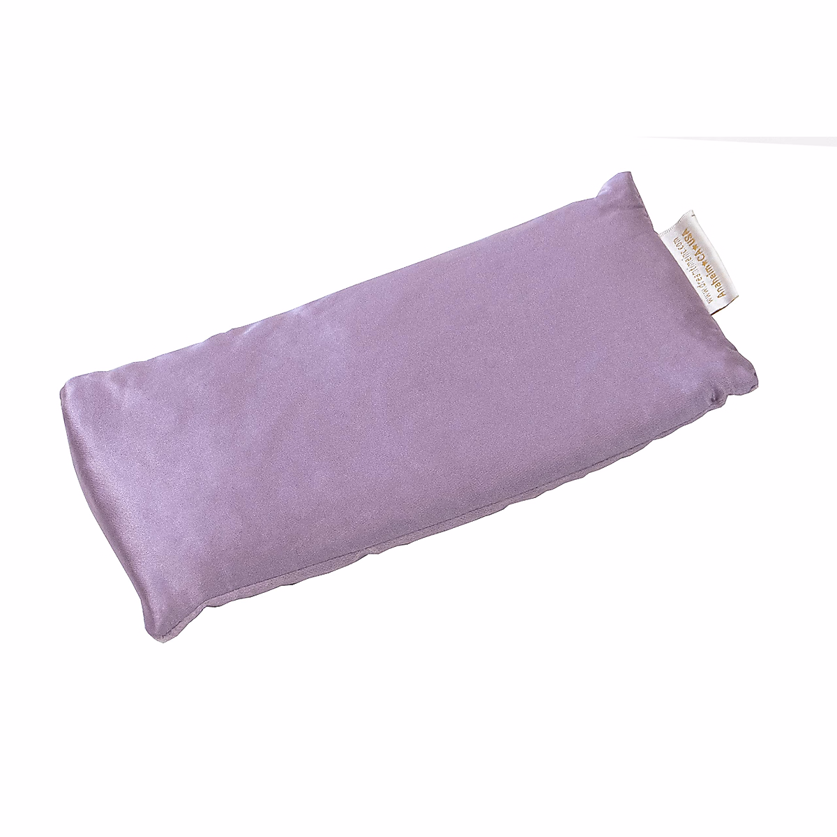 DreamTime Weighted Eye Pillow Mask, Lavender Velvet, Microwave or Freeze, Washable, 9.5x4.5 in, for Sleep, Yoga, Meditation, Relaxation