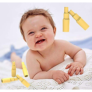 BabyValley New Version Backflow Adapter for Spectra S1, Spectra S2, Spectra 9 Plus Pump to Use with Medela Breastshield Parts; Connects Between Medela Flange and Spectra Backflow Protector (yellow6)