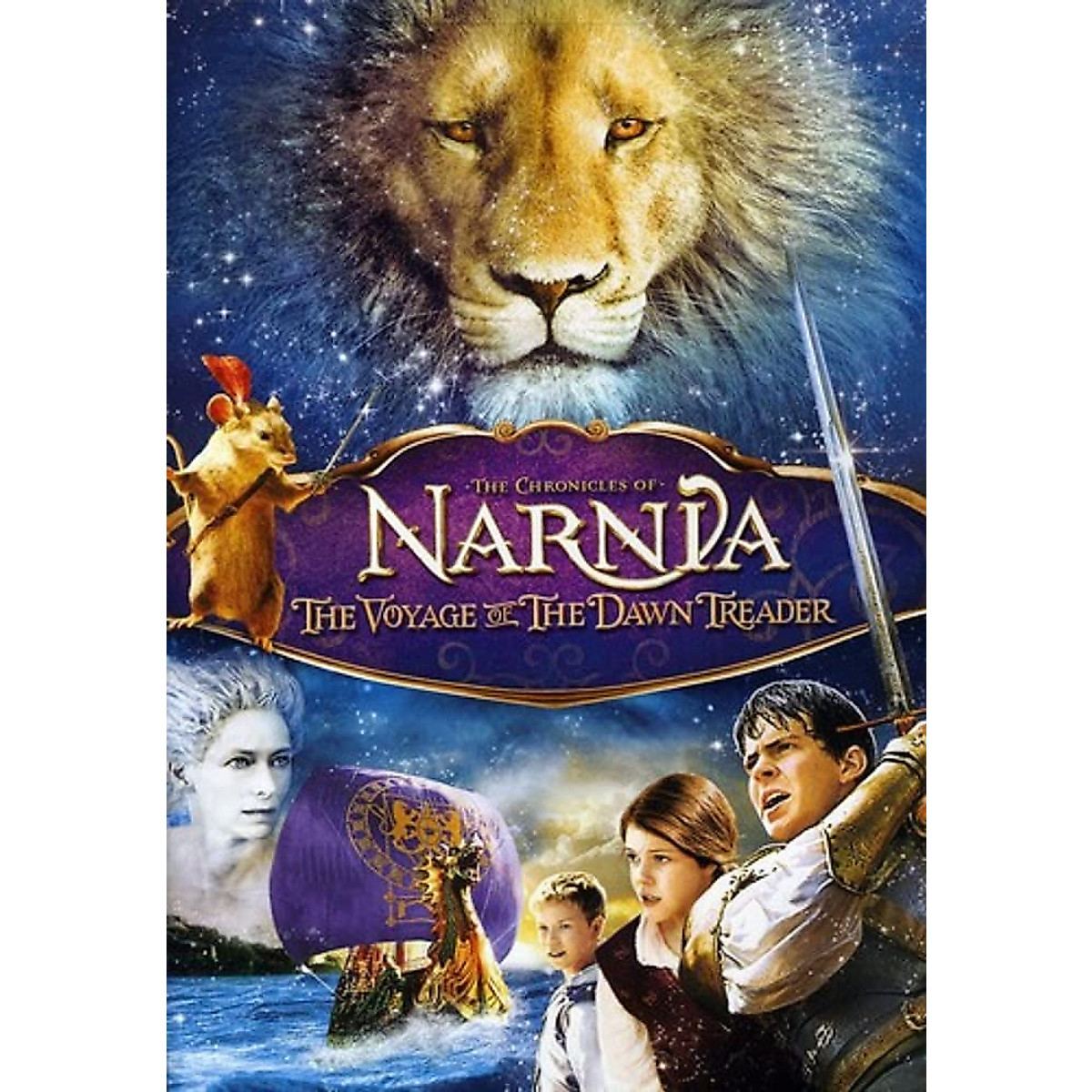 The Chronicles of Narnia Trilogy 1 2 3 (3 DVD SET, WS) Includes Glossy Print Rounded Edge 4.5 x 5.5 Inch Narnia Art Card