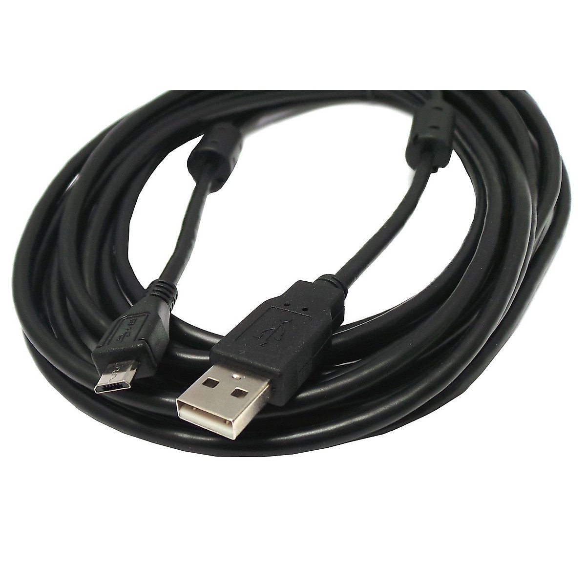 Importer520 20Ft Extra Long PS4 Controller Charging Cable w/ Ferrite Core for Playstation 4 Dual Shock 4