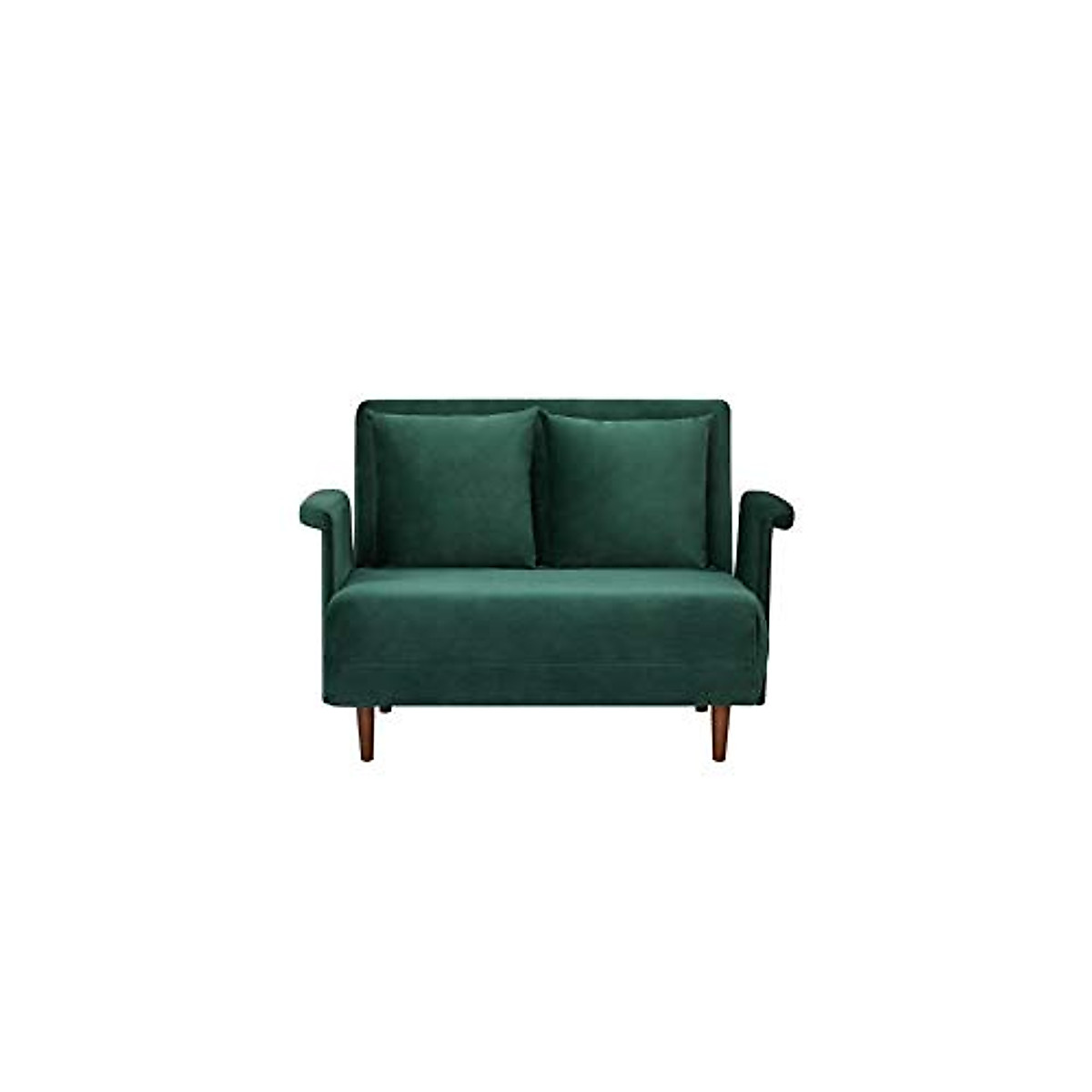 GIA Furniture Home Series Convertible Loveseat, Green