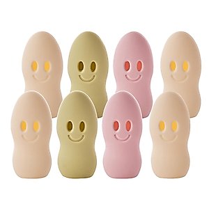 Travel Toothbrush Head Cover Case for Kids, Children Silicone Protector Cap, Dustproof Toothbrush Protect Case (Set of 8)
