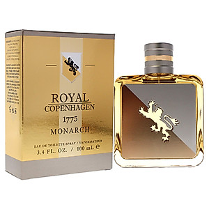 Royal Copenhagen 1775 Monarch Men EDT Spray 3.4 oz