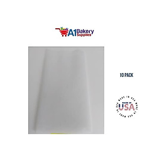 White Non-Woven Tissue Sheets 10 Sheet Pack ~ 20"x26" SheetsUse for Flower Wrapper, Bouquet