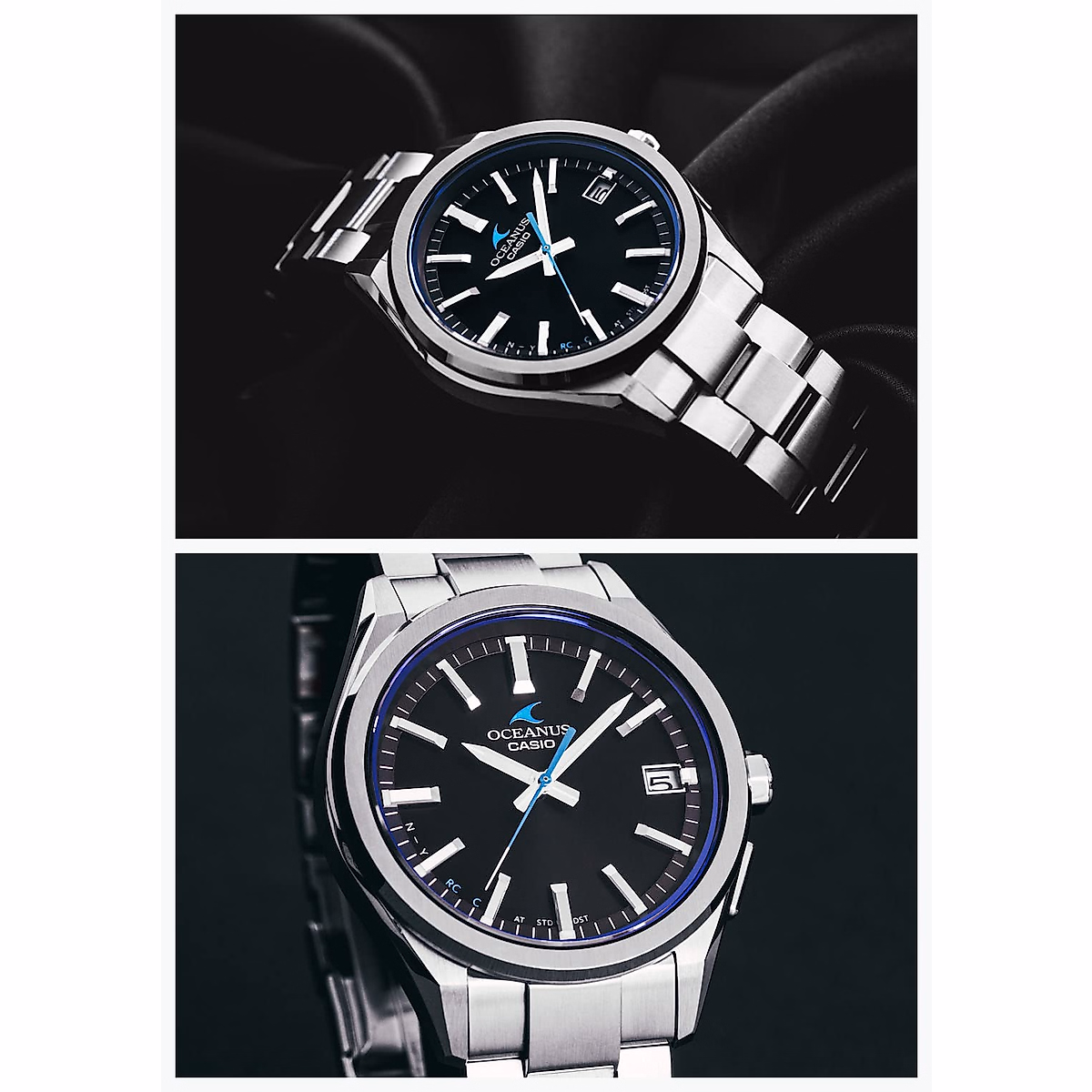 Casio Mens Oceanus OCW-T200S-1AJF Radio Solar Bluetooth Watch (Japan Domestic Genuine Products)