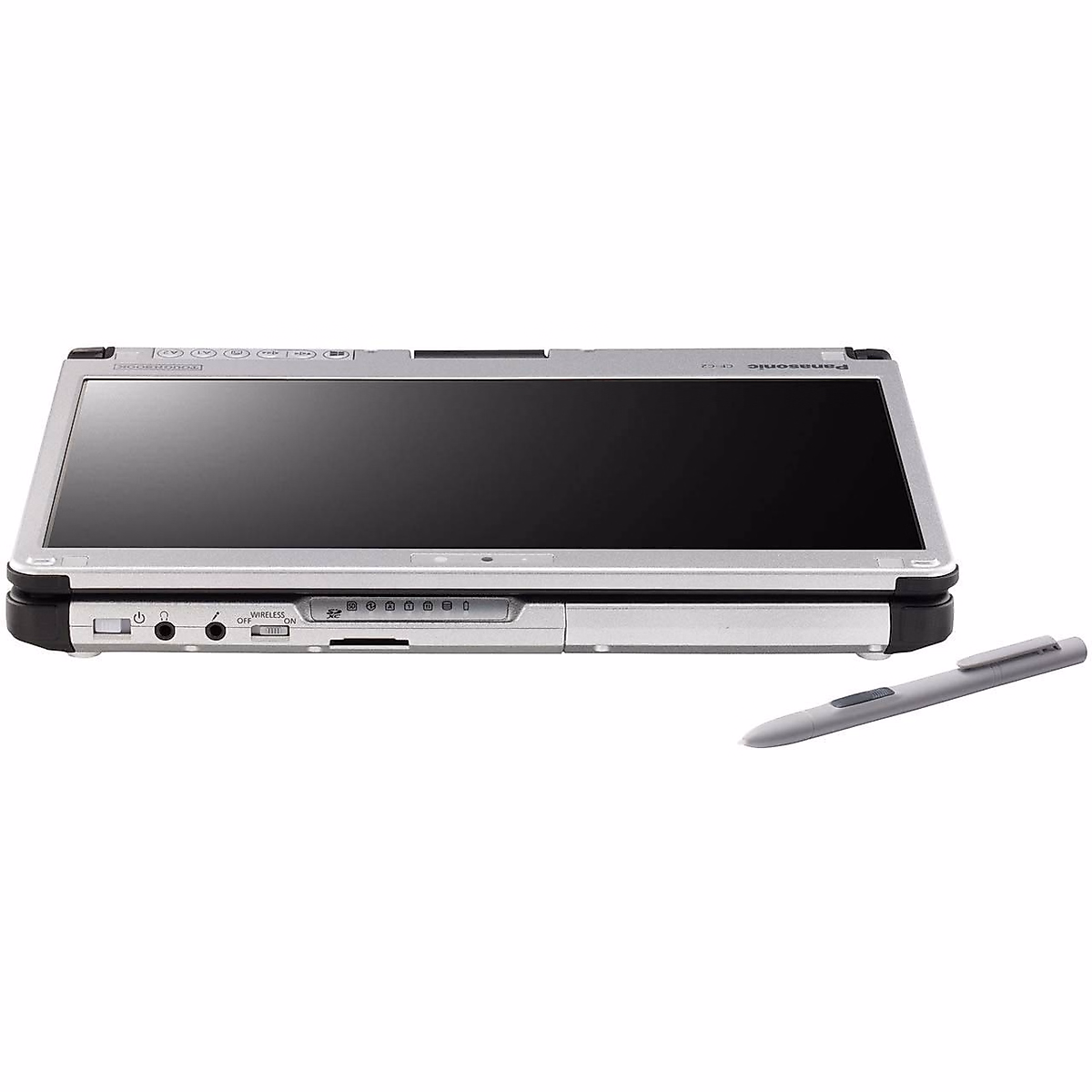 Panasonic Laptop Convertible Tablet CF-C2, Intel i5 4th Gen, 1.90GHz, 12.5 HD Touchscreen, 12GB, 240GB SSD, Webcam, WiFi, Bluetooth, Windows 10 Pro Upgraded (Renewed)