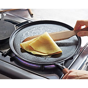 DS. DISTINCTIVE STYLE Crepe Spreader and Crepe Spatula Kit Set of 2 Crepe Tools Wooden Spatula and 4.7-inch T-shaped Tool