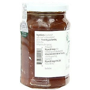 Rigoni di Asiago Fiordifrutta Organic Strawberry Fruit Spread, 8.82 Ounce (Pack of 1), Strawberry