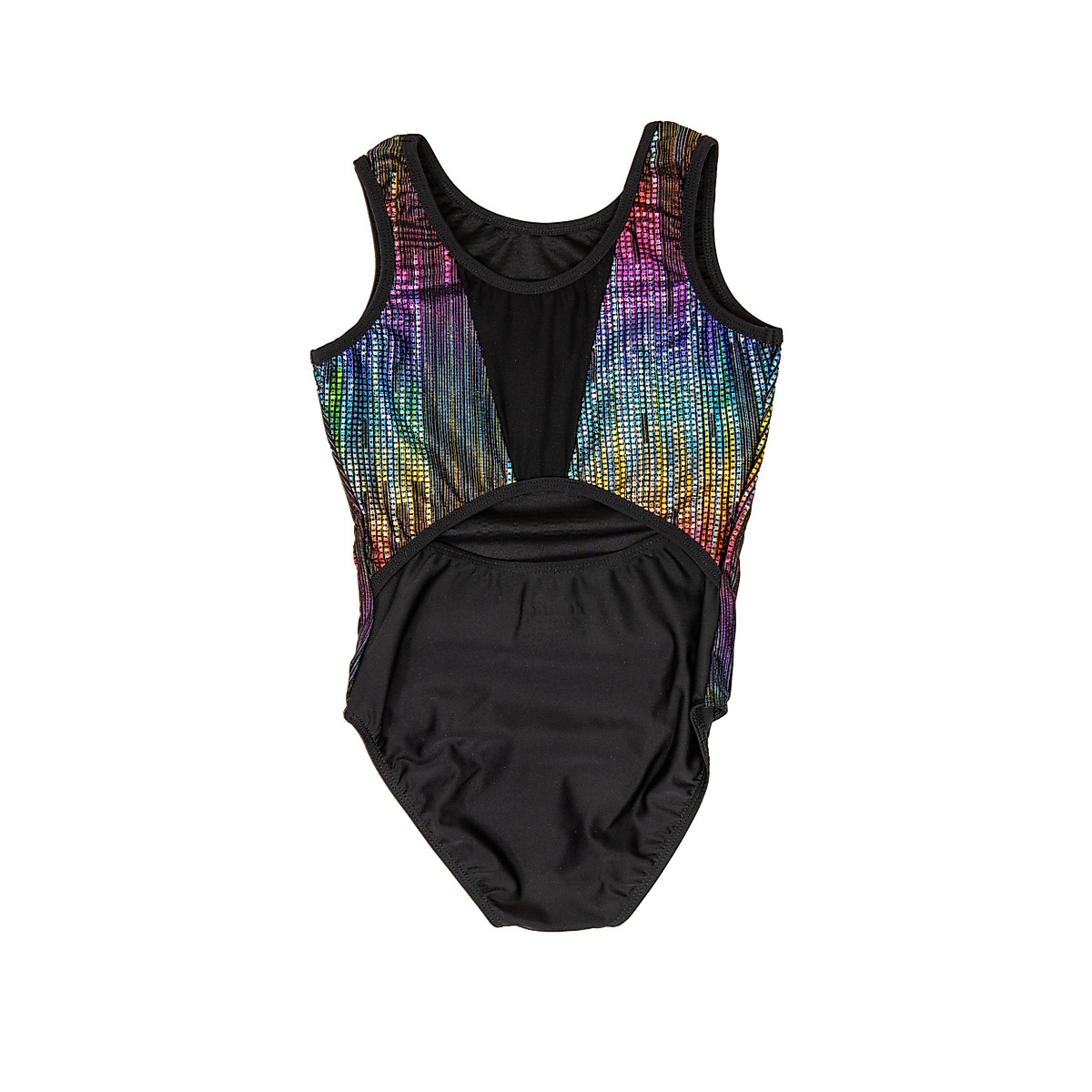 Destira Gymnastics Leotards for Girls, Tokyo Nights, Super Soft Leotards for Women and Girls with Matching Scrunchie, Gymnastics, Dance, Cheer, Yoga, and More, Adult Small