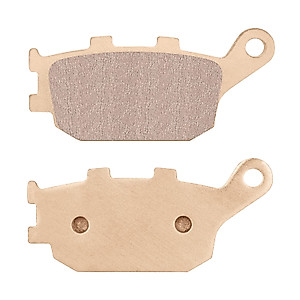 Youxmoto Sintered Brake Pads Fit For HONDA VT1100 VT1300 VTX1300/ NC 700/ CBR 600 900 929 954 1000/, Rear Brake Pads Fit For KAWASAKI EN650 / Fit For SUZUKI SV650 / Fit For YAMAHA YZF-R1 YZF-R6 FZ07