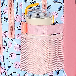 MYGOO Kids Backpack for Girls | Colorful School Backpack for Teen | Archibald Collection | 17" tall | Berry Purple