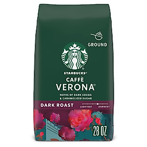 Starbucks Ground Coffee—Dark Roast Coffee—Caffè Verona—100% Arabica—1 bag (28 oz)