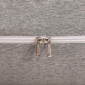 Pregnancy Body Pillows for Sleeping, Shredded Memory Foam U Shaped Full Body Pillow for Adults, Maternity Pillows for Women, Support Neck, Back, Belly, Legs, Hip, Removable Cover(Light Grey)