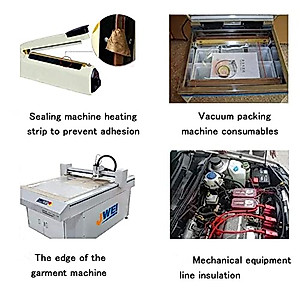 Good news PTFE Telfon Tapehigh Temperature Tape Welding Sealing Tape for Vacuum Sealer Machine(20mm x 11yards(33feet) x 0.18mm)