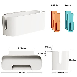 HYOATREA Bedside Storage Organizer Caddy Hanging Organizer Bunk Bed Shelf Holder Pocket for College Dorm Room Baby Bed Rails (Green)