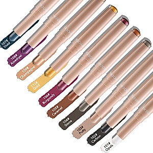MEICOLY Creamy Eyeshadow Stick,Matte Eyeshadow Pencil Crayon,Eye Brightener Stick,Highlighting Stick,Soft & Smooth Easy To Color Waterproof,103 Putty