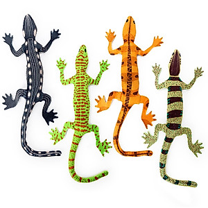 CiyvoLyeen Lizard Catnip Toys Chew Bite Resistant Toys for Indoor Cats Boredom Relief Teeth Cleaning Interactive Funny Cute Kitten Cat Lover Gifts Christmas Birthday Presents Set of 4