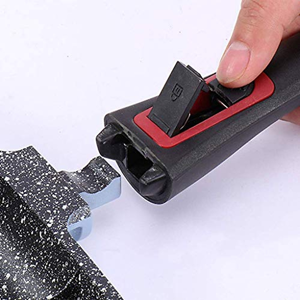 ZHYHSM-111 Frying Pan, Master Pan Non-Stick Divided Grill/Fry/Oven Meal Skillet, Black, Suitable for Cooking Eggs, Bacon, Pancakes