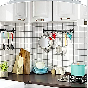 GAViA S Hooks, S Shaped Hooks, Matte Black S Hooks Heavy Duty for Hanging Pots and Pans, Plants, Coffee Cups, Coats, Bags, Towels in Kitchen, Bedroom, Office, Garden, Bathroom, 10 Pack