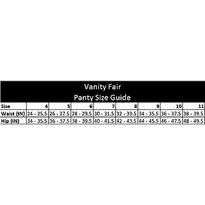 Vanity Fair Women's Illumination Brief Panty 13109, Blue Sea Glass, 10