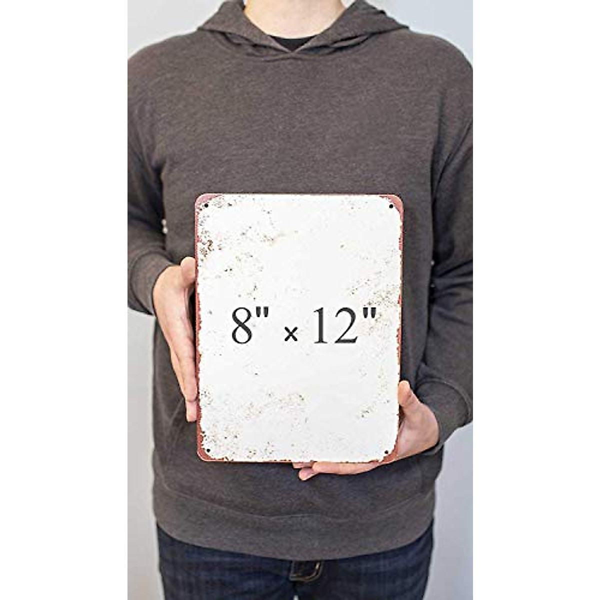 Jeremy Mann Nice Tin Sign Metal Sign Funny Labor Rates, A LOT If You Worked on It First Vintage Look 8x12